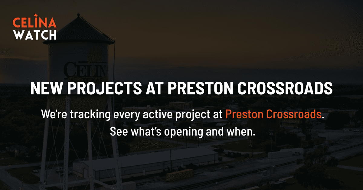 New Businesses Opening at Preston Crossroads | Celina, TX